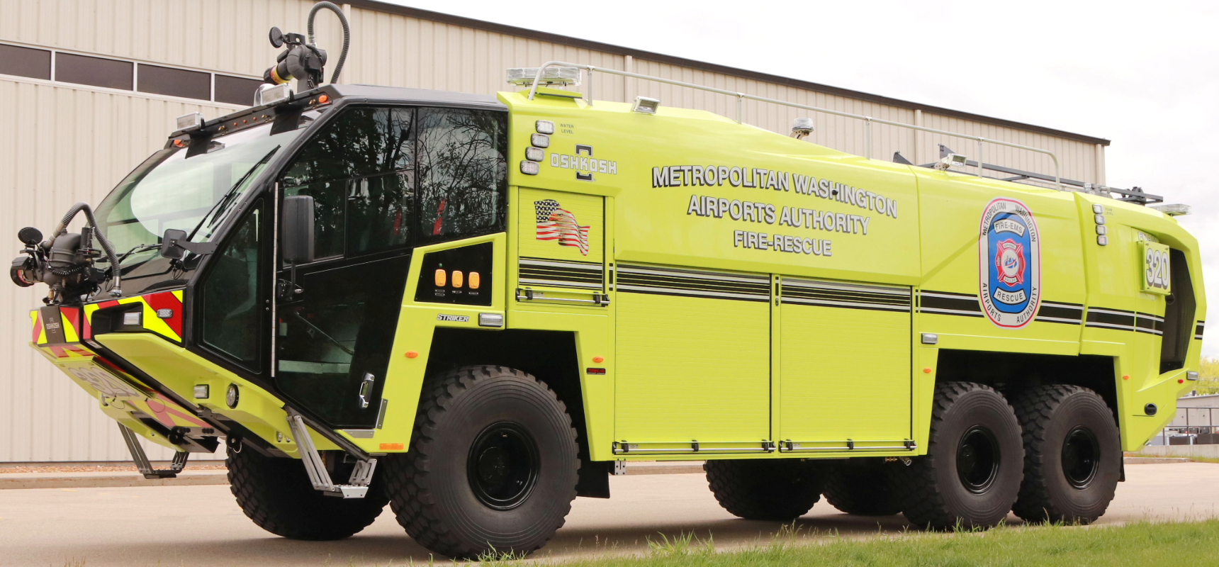 New Oshkosh Airport Products Striker Vehicles Delivered to Metropolitan ...